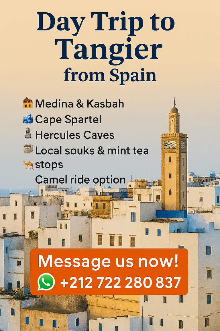 How to get to Tangier from Spain + What to do & Day trips